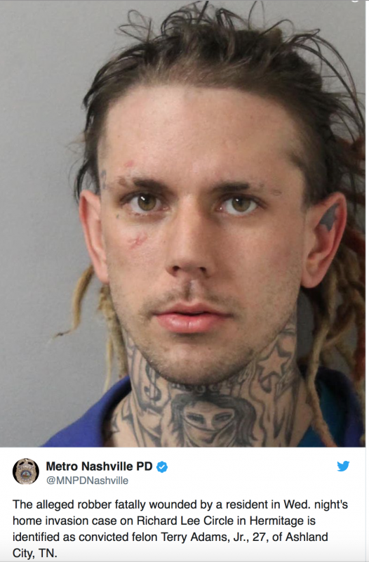 Good Guy With A Gun Shoots Suspect Stops Stolen Guns From Getting On